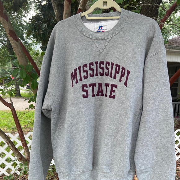 Russell Athletic | Sweaters | Russell Mississippi State Embroidered ...